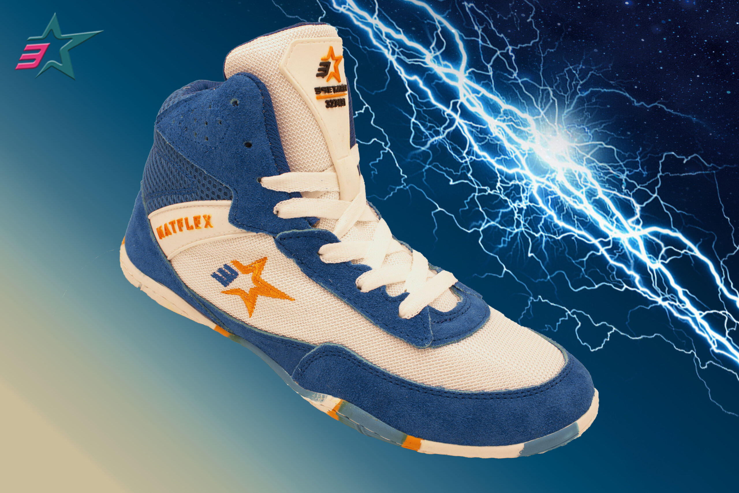 Matte flex mixed sole wrestling shoes – 3setareh Shoes