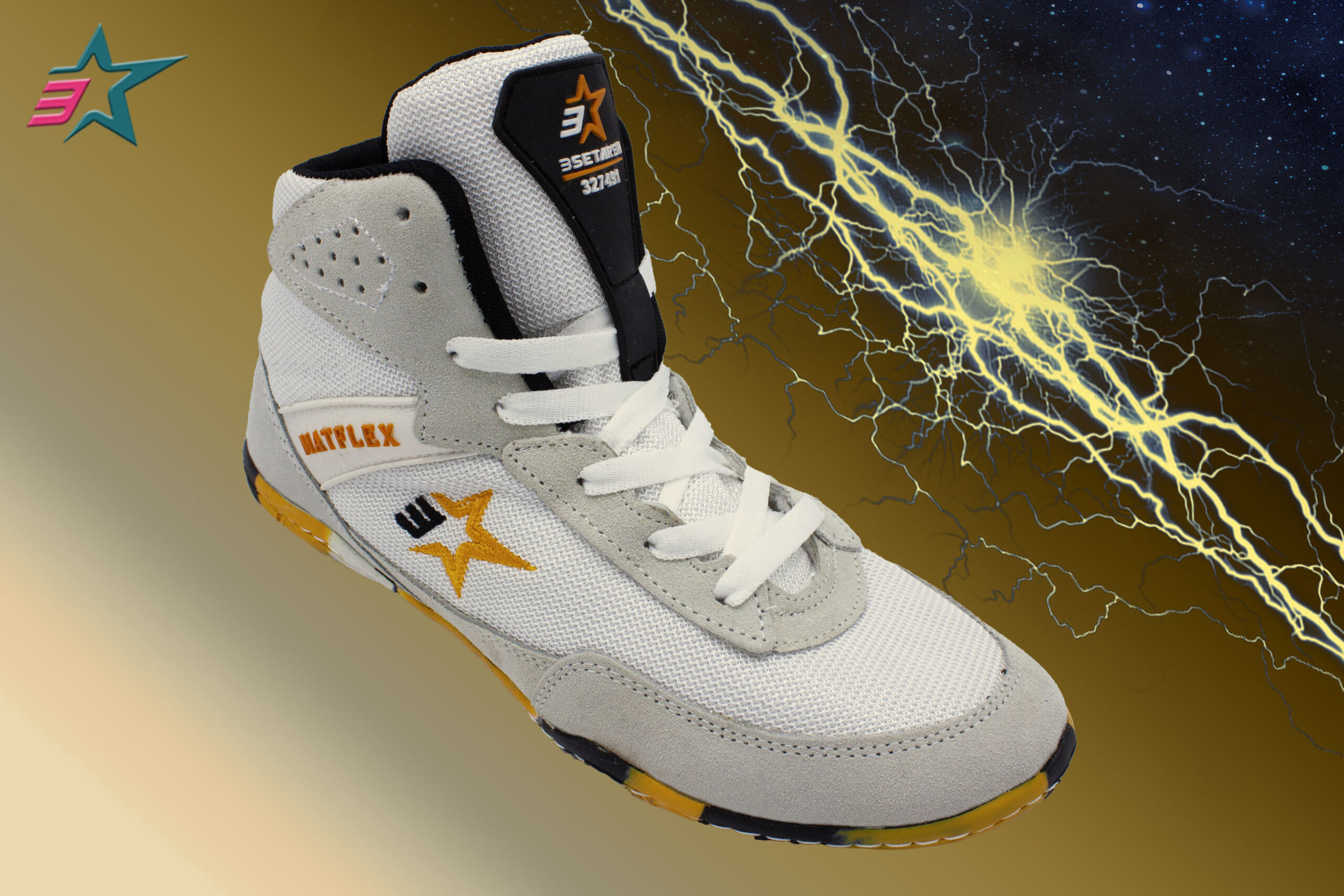 Matte flex mixed sole wrestling shoes – 3setareh Shoes